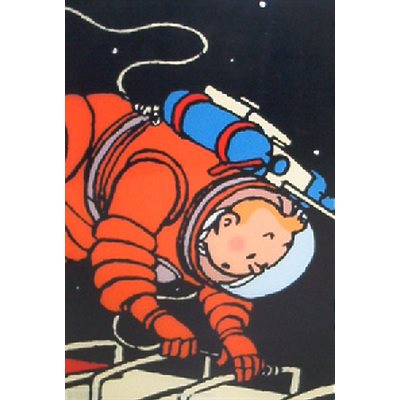 Tintin Folder Astronaut – Take Note Pens & Stationery Inc.